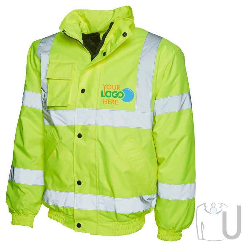 Hi Vis Bomber Jacket | Select Uniforms
